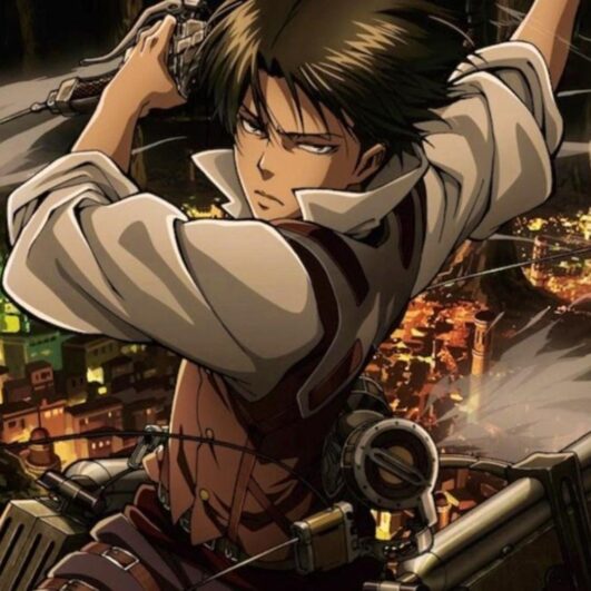 MAPPA lanza el arte oficial de Levi para la temporada final de Attack ...