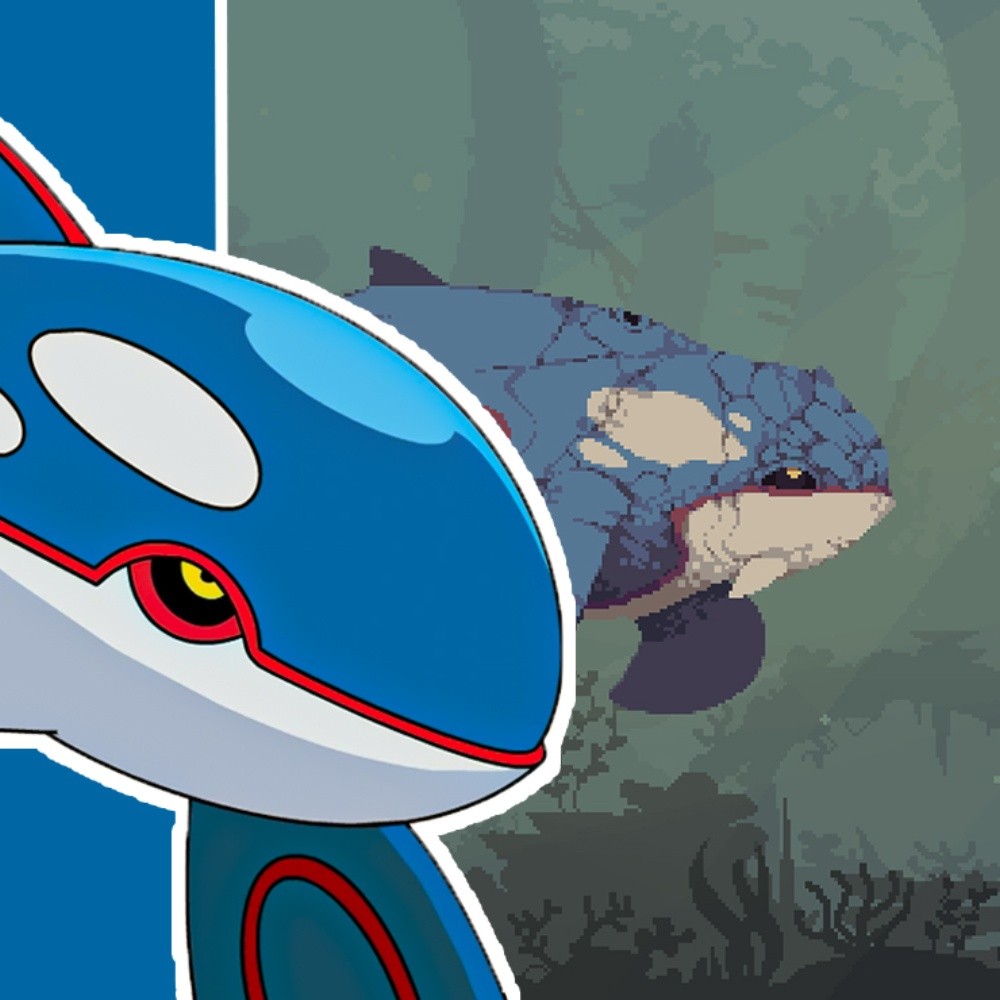Un fan art de Pokémon nos muestra a Kyogre con una técnica de Pixel Art ... Un fan art de Pokémon nos muestra a Kyogre con una técnica de Pixel Art ...