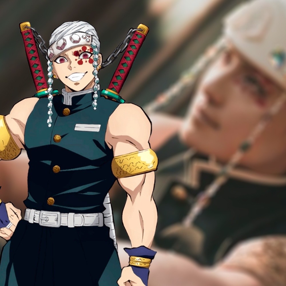 Modelo japonés es Tengen Uzui con su cosplay de Kimetsu no Yaiba: Demon ...