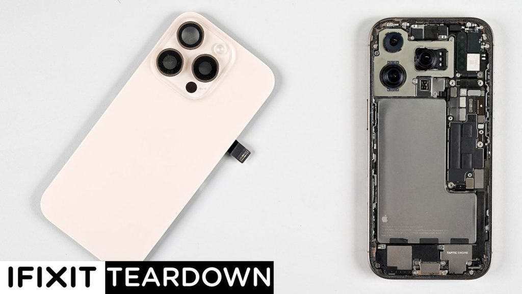 iFixit Teardown ofrece una mirada al interior del iPhone 16 Pro y del ...
